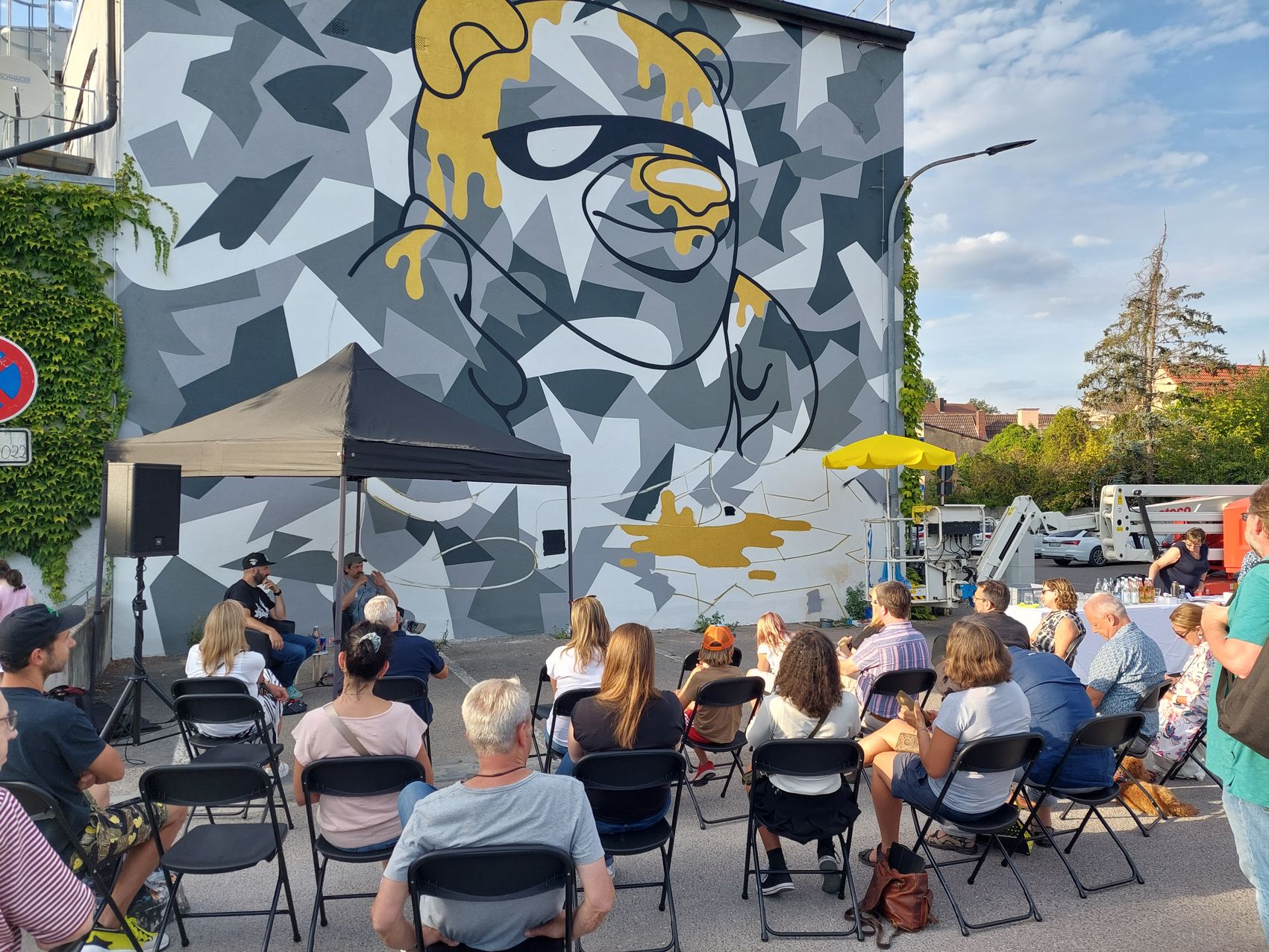 Street Art am Markgrafensaal – Stadtportal Schwabach